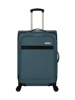 WALLYBAGS Stratford Expandable Spinner Luggage - Teal