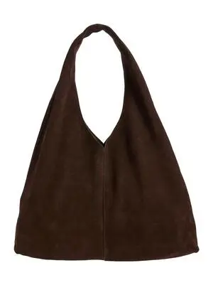 MANGO Joel Suede Shoulder Bag