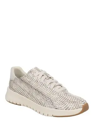 Vionic Uptown Sneaker - Ivory Python Leather