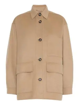 MAX MARA Max Mara Double Wool Oversize Shirt Jacket