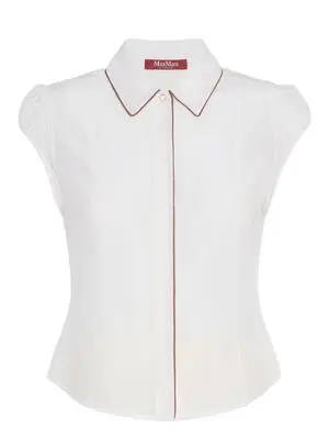 Max Mara Crepe De Chine Shirt - Silk