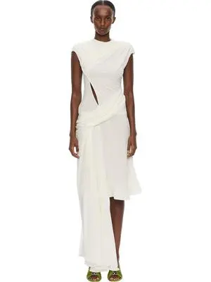 Christopher Esber Adriea Tiered Tank Dress - White