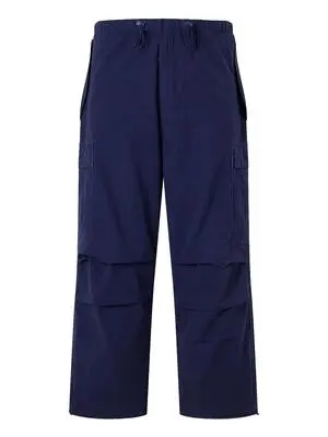 Polo Ralph Lauren Wide-leg Cargo Trousers - Blue