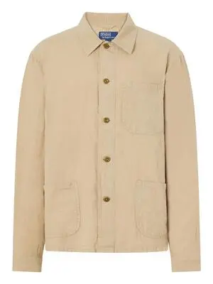 Polo Ralph Lauren Textured Linen Jacket - Neutrals