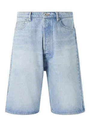 Studio Nicholson Straight-leg Denim Shorts - Blue