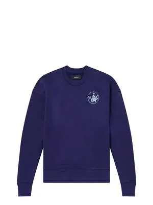 NAHMIAS Youth Enrichment Logo-print Cotton Sweatshirt - Blue