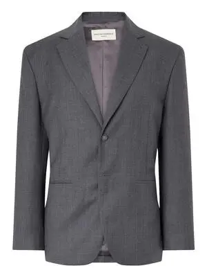 Officine Générale Melvyn Wool, Cashmere And Silk-blend Suit Jacket - Gray
