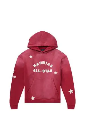 NAHMIAS All-star Printed Cotton-jersey Hoodie - Red