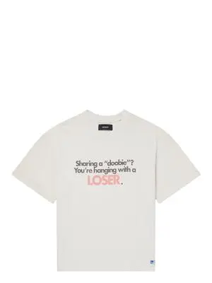 NAHMIAS Psa Printed Cotton-jersey T-shirt - White