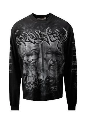 HELLSTAR Laugh Now Cry Later Longsleeve - Black