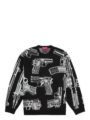 Supreme Guns Sweater - Black