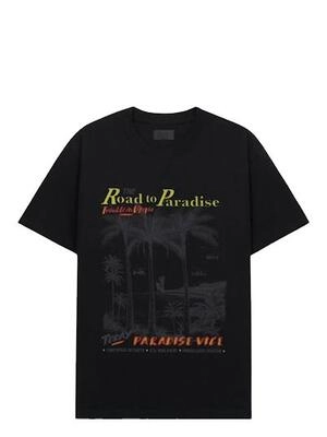 RtA Colin Oversized Short Sleeve Tee Shirt - Black