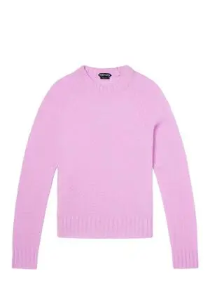 TOM FORD TOM FORD Brushed Cashmere Crewneck Sweater