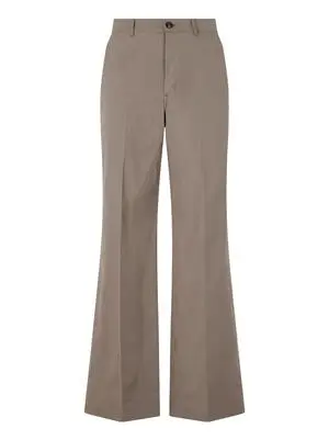 Rick Owens Wide-leg Canvas Trousers - Neutrals
