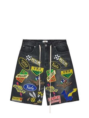 VALE FOREVER Passport Jorts - Black