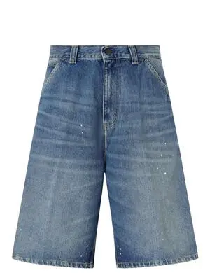 Carhartt Work In Progress Straight-leg Denim Shorts - Blue