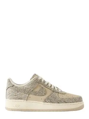 Nike Air Force 1 Denim Sneakers - Beige