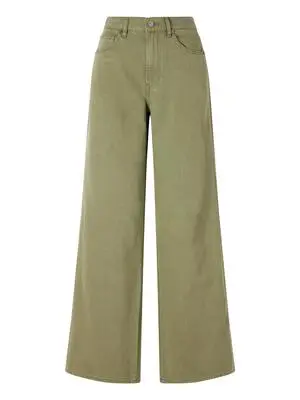 VERONICA BEARD Veronica Beard Kasey Mid-Rise Wide-Leg Jeans