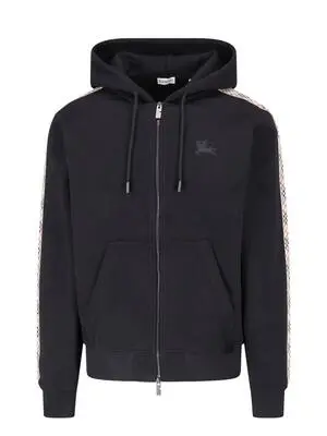 BURBERRY Zip Hoodie "check"