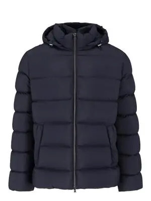 Herno Il Bomber" Padded Jacket With Hood - Black