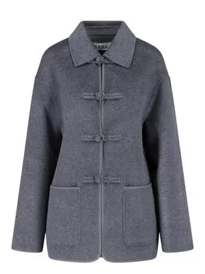RÓHE Wool And Cashmere Jacket Gray