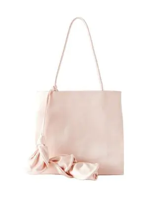 Magda Butrym Julia Satin Tote - Pink