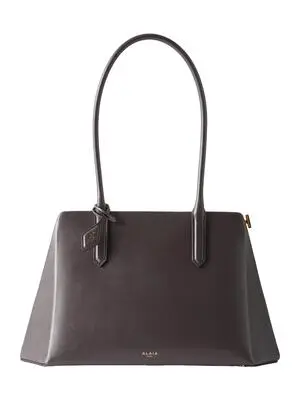Alaïa Prisme Leather Shoulder Bag - Brown