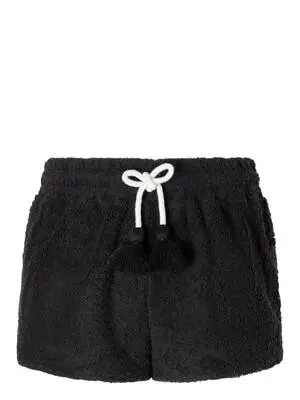 Cap D'antibes Cap D’antibes Kelly Cotton-terry Shorts - Black