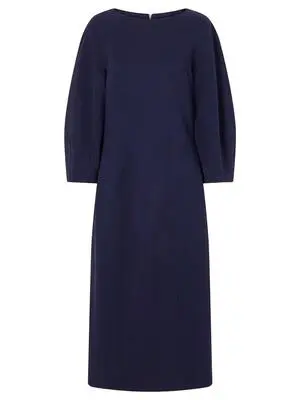 Carolina Herrera Cady Midi Dress - Black