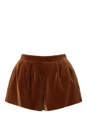 BLAZÉ MILANO Blazé Milano Cotton-Velvet "Tinker" Shorts