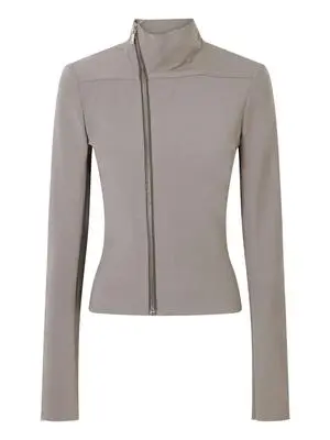 Rick Owens Gary Stretch Wool-blend Jacket - Gray
