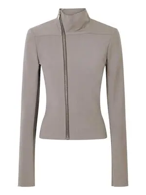 Rick Owens Gary Stretch Wool-blend Jacket - Gray