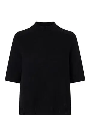 Loulou De Saison Ruth Ribbed Cashmere Sweater - Black