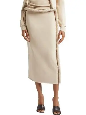 DIOTIMA Mane Midi Skirt - Ecru
