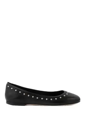 ELIZEE Elizée Gemma Flat Studded Ballerina Flats
