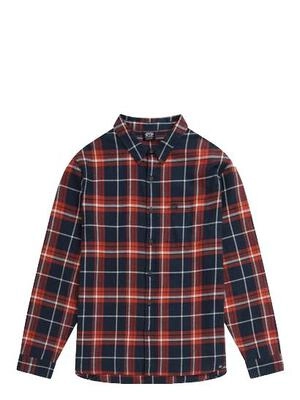 ANIMAL Cove Flannel Shirt - Navy