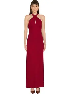 Amanda Uprichard Amanda Uprichard Samara Maxi Dress Carnelian