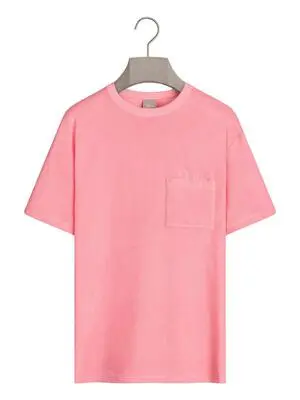 Dior T-shirt With Embroidery, Relaxed Fit - Pink