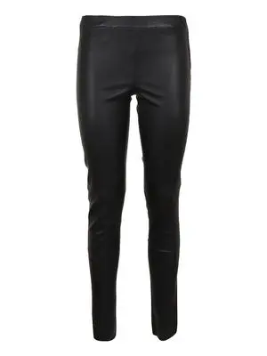 ARMA Skinny Leather Trousers - Black