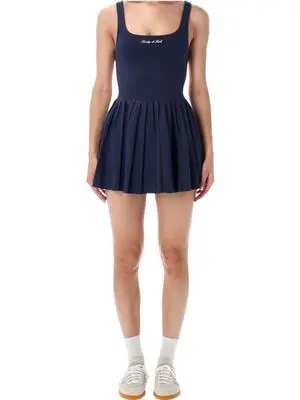 SPORTY  RICH Sporty Rich Signature Logo Court Dress - Multicolor