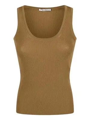 Max Mara Sleeveless Knit Top - No
