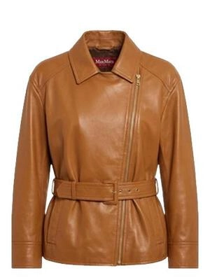 Max Mara Long-sleeve Casual Jacket - Brown