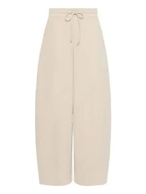 Max Mara Max Mara Elasticated Drawstring Waist Wide Leg Pants No