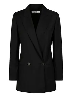 MAX MARA Max Mara Double-Breasted Tailored Blazer