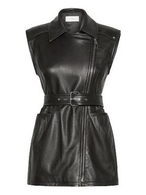 Sportmax Zippered Vest - Black