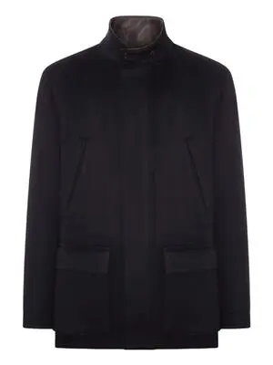LARDINI Water-resistant Jacket - Black