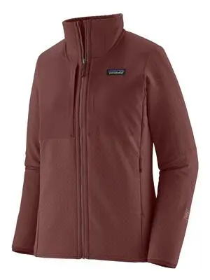Patagonia X R2 Crossstrata Chevron Jacket - Deep Ruby Red