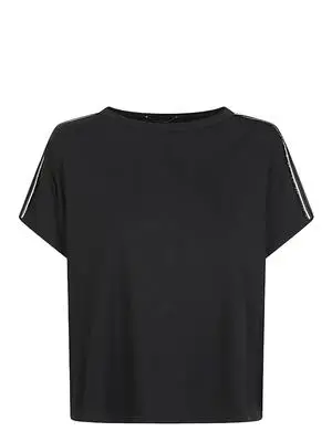 Fabiana Filippi Crew-neck T-shirt - Black