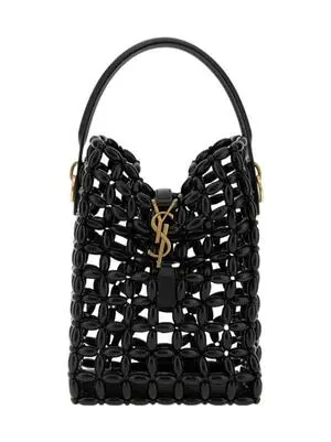 Saint Laurent Logo Tote Bag - Black