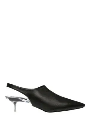 COURREGES Open-toe High-heeled Sandals - Black